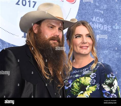 Chris Stapleton And Morgan Stapleton Attending The 11th Annual Acm Music Awards Held At The