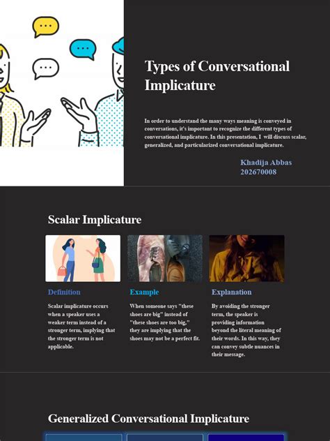 I Am Sharing Types Of Conversational Implicature With You Pdf