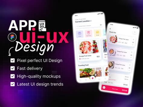 design mobile app ui ux in figma by shadakin fiverr