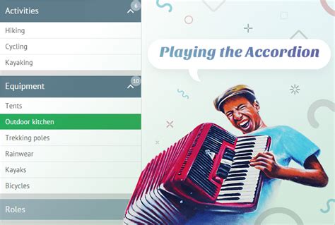 Playing The Accordion