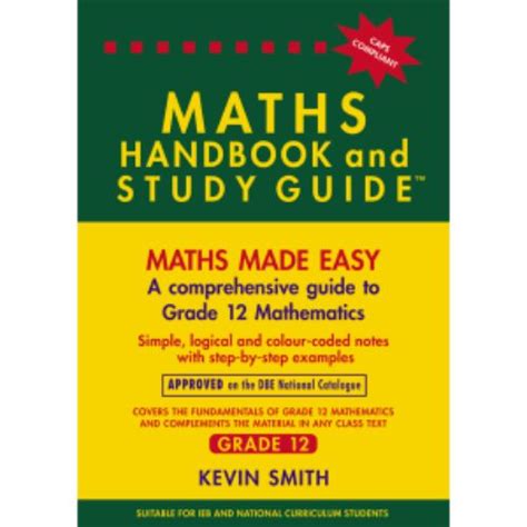 Maths Handbook And Study Guide Gr12 Future Manager Books Maths Handbook And Study Guide Gr12 Future Manager Books