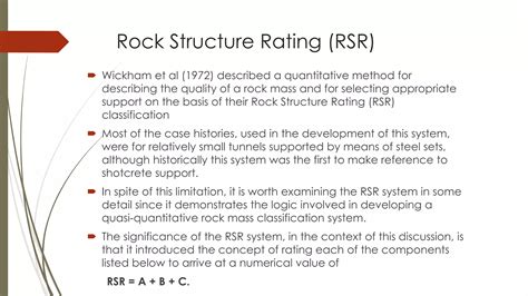 Rock Mass Classification Part 1 Pdf