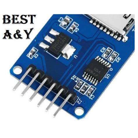Jual Micro SD Card Mini TF Card Reader Writer Arduino Modul SPI Interface Shopee Indonesia