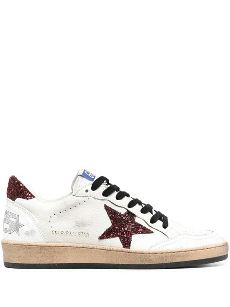 Golden Goose Ball Star Leather Sneakers Golden Goose Deluxe Brand