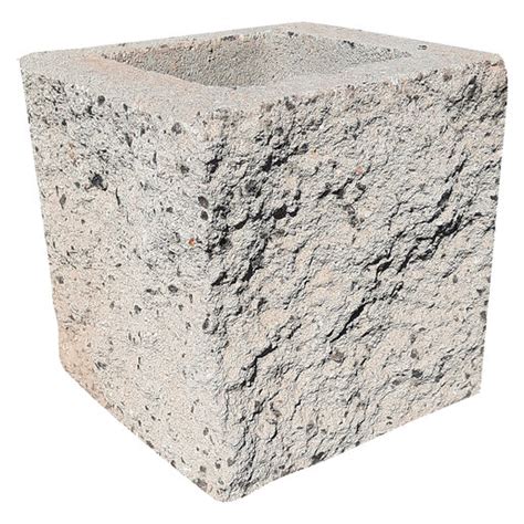 888 Concrete Block Exposed 2s Gray 8 In X 8 In X 8 In 150 Pc Pallet Siteone