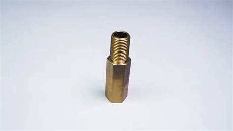 Long Nipple Pf12m Pt12f L85 Brass Steamericas Inc