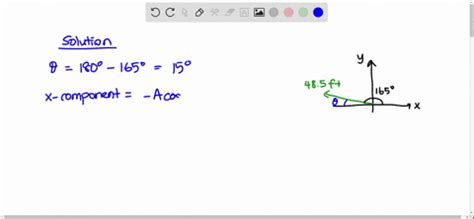 SOLVED Find The X And Y Components Of Each Vector Numerade