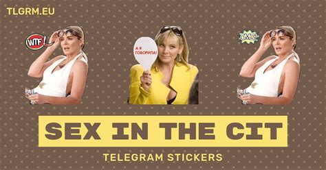 “sex In The Cit” Stickers Set For Telegram