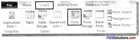 Pseb 9th Class Computer Notes Chapter 5 Introduction To Ms Access