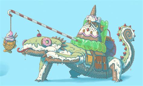 Candy People By Adrien Cantone Rimaginaryhybrids