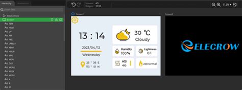 lesson16 esp32 display for smart home central control a home automation
