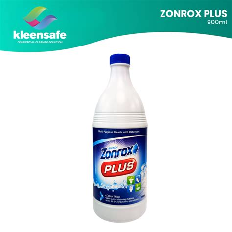 Kleensafe X Zonrox Plus 900ml Multi Purpose Bleach With Detergent
