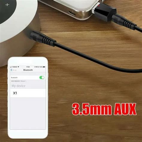 Mm Aux To Usb Wireless Bluetooth Audio Stereo Car Music Receiver Adapter Zj At Rs C