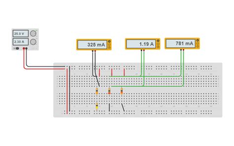 Circuit Design Aula 03 Circuito Ii Amperagem Tinkercad