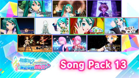 Hatsune Miku: Project DIVA Mega Mix Song Pack 13 for Nintendo Switch ...