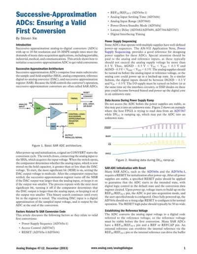 Successive Approximation Adcs