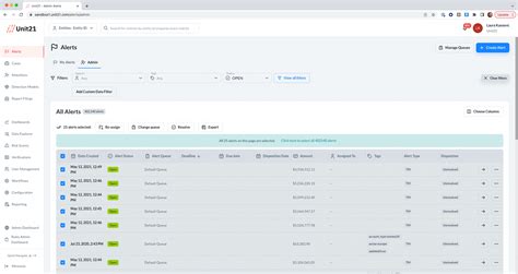 How To Bulk Assign Alerts Unit21