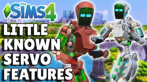 8 Things You Didnt Know About Servos In The Sims 4 Youtube