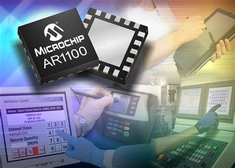 Microchip Announces Analogue Resistive USB Touch Screen Controller