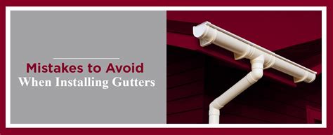 Common Gutter Installation Mistakes Size Seams More