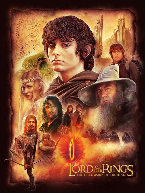 Lord Of The Rings Trilogy Behance