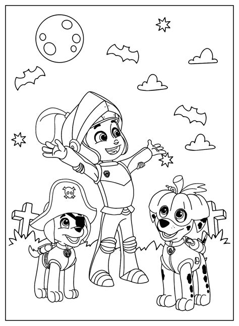 Paw Patrol Printable Coloring Pages Everest 2025