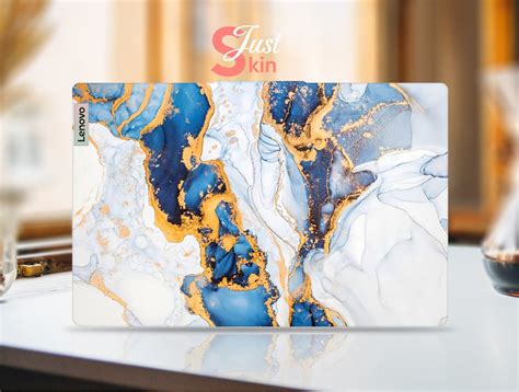 Lenovo Laptop Skin Stickers Scratch Cover Personalized Cool Marble Texture Vinyl Decal For