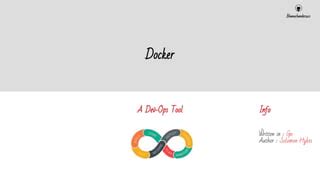 Docker Ppt PDF
