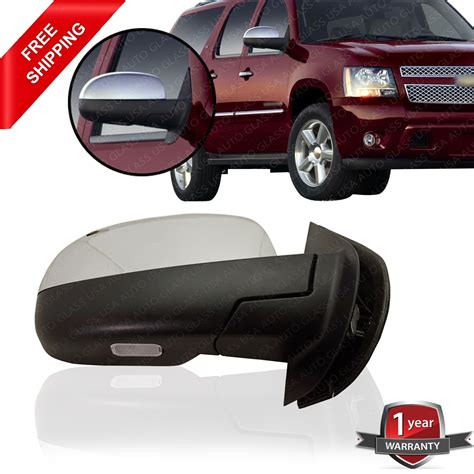 Mirror Chrome Passenger Side For 2007 2014 Chevrolet Tahoe Yukon