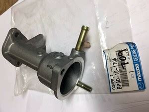 Thermostat Housing Pipe Genuine Mazda Mx 5 Mk25 1618 Nbfl Mx5