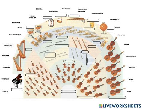 Orchestra Seating Chart Worksheet