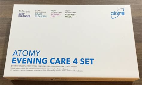 Please take my money!!!: Atomy Evening Care 4 Set & Instructions