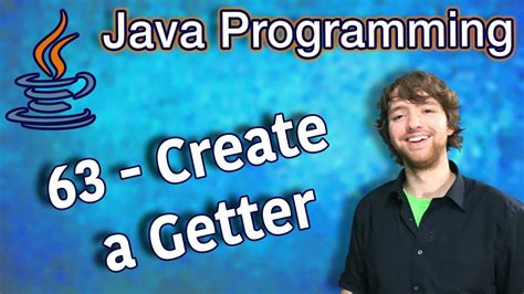 Java Programming Tutorial 63 Create A Getter Youtube