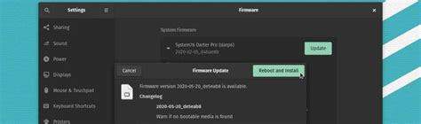 Update System Firmware System76 Support