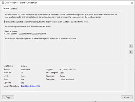 how to fix nvlddmkm event id 14 here are 12 solutions minitool