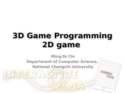 pptx 3d game programming 2d game dokumen tips