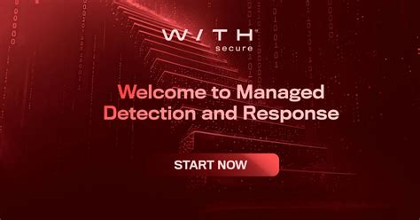Withsecure™ Managed Detection And Response Withsecure™