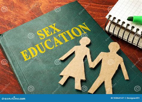 Book With Title Sex Education Stock Image Image Of Sexual Education