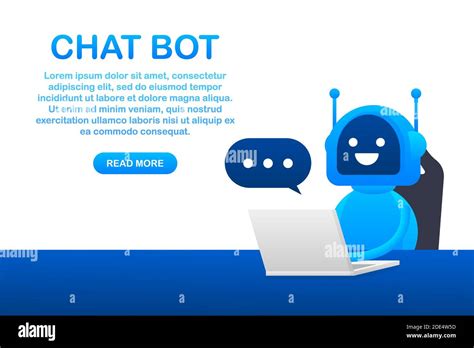 Robot Icon Bot Sign Design Chatbot Symbol Concept Voice Support Service Bot Online Support