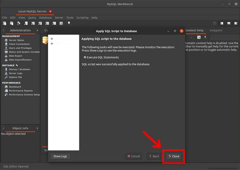 how to create a database in mysql with mysql workbench