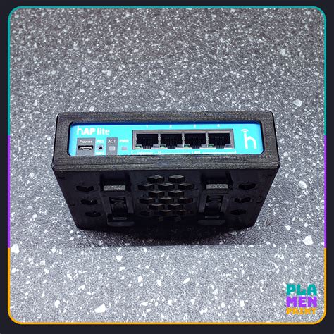 Stl File Mikrotik Hap Lite Din Rail Holder Box 📦 ・3d Print Object To Download・cults