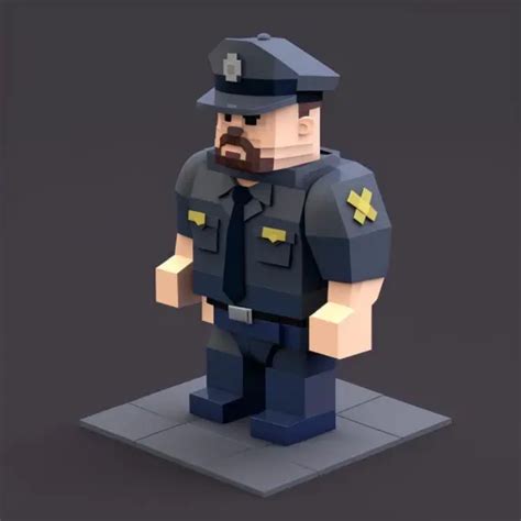 custom voxel characters midjourney prompt promptbase