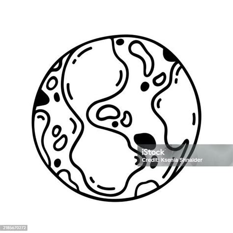 행성 지구 벡터 아이콘입니다 손으로 그린 공간 요소 우주 지구 국제 지구의 날 간단한 스케치 흑인과 흰색 낙서 천문학 기호 세계지도 에코 기호 로고 프린트를 위한 실루엣 0