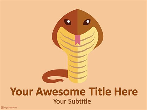 Free Snake PowerPoint Template Download Free PowerPoint PPT