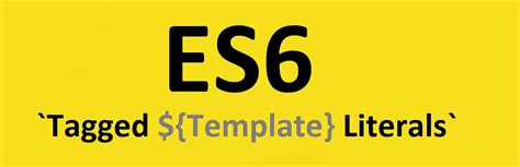 Tagged Template Literals — Its More Than You Think By Bharathvaj Ganesan Codeburst