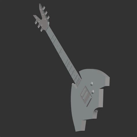 🎸 Guitar Prop 3d Stl File Guitar Prop Digital File・ Stl File For 3d Printing・cults