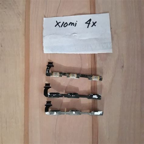 Jual Fleksibel Tombol On Off Dan Volume Original Copotan Asli HP Xiaomi Xiomi Redmi X Shopee