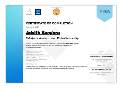 Advith Bangera On Linkedin Connections Smartinternz Salesforce Salesforceadmin