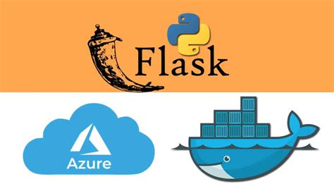 deploying flask apps to azure web app via docker hub