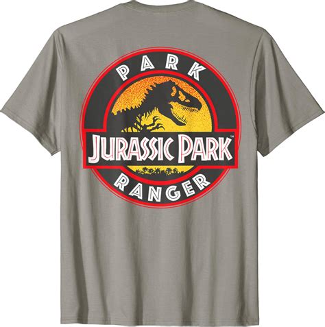 Jurassic Park Ranger Staff Uniform T Shirt Clothing